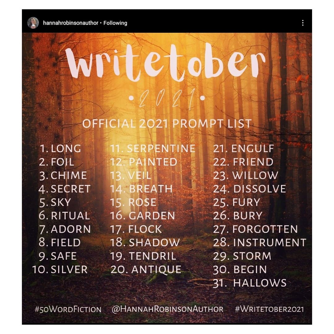 WRITETOBER CHALLENGE, PART 2 – Redheadedrev